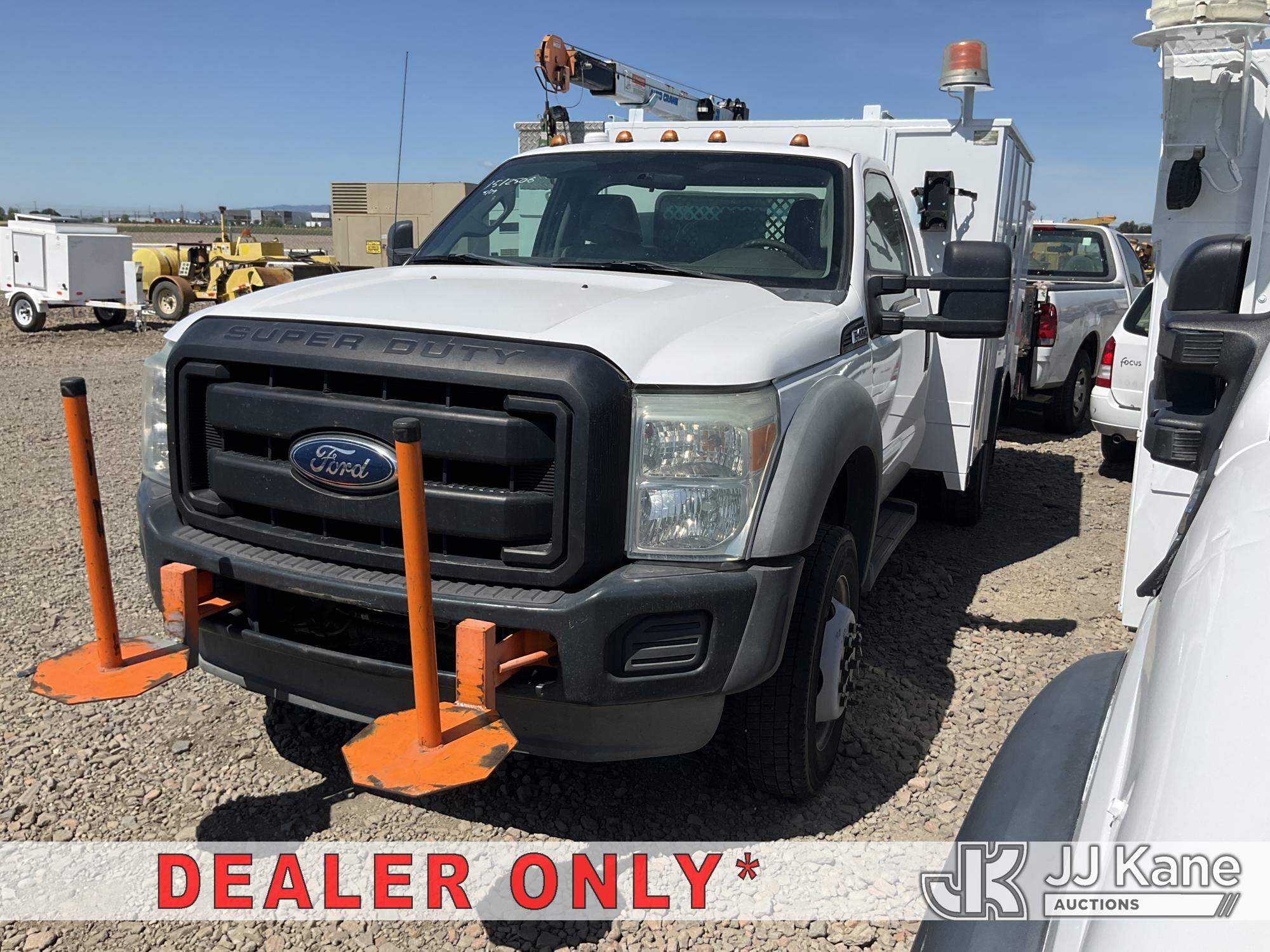 2011 Ford F450 4×4 Mechanics Service Truck (1512506) – JJ Kane Auctions