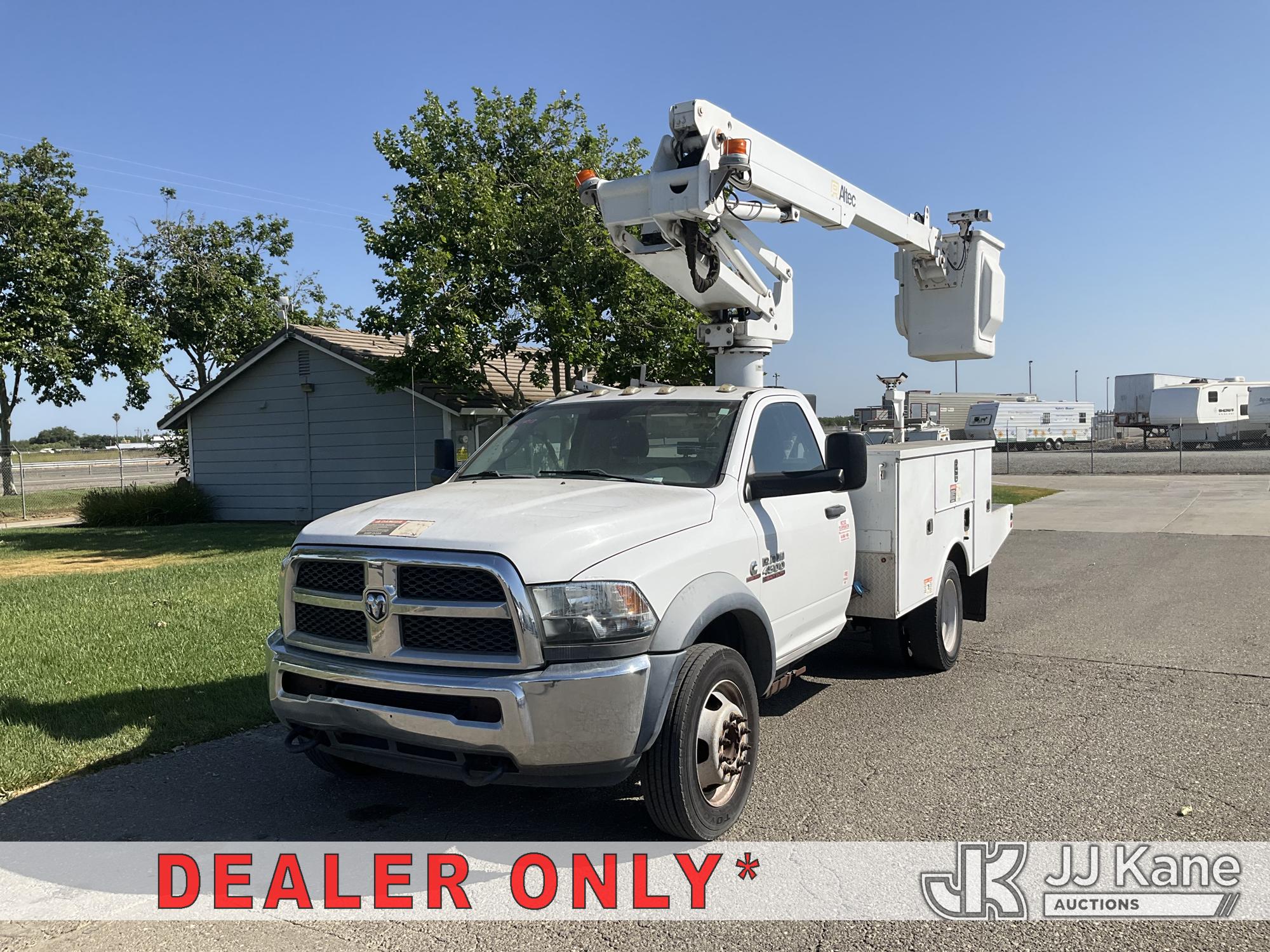 Altec AT235 Articulating & Telescopic Bucket On 2013 RAM 4500 Service ...