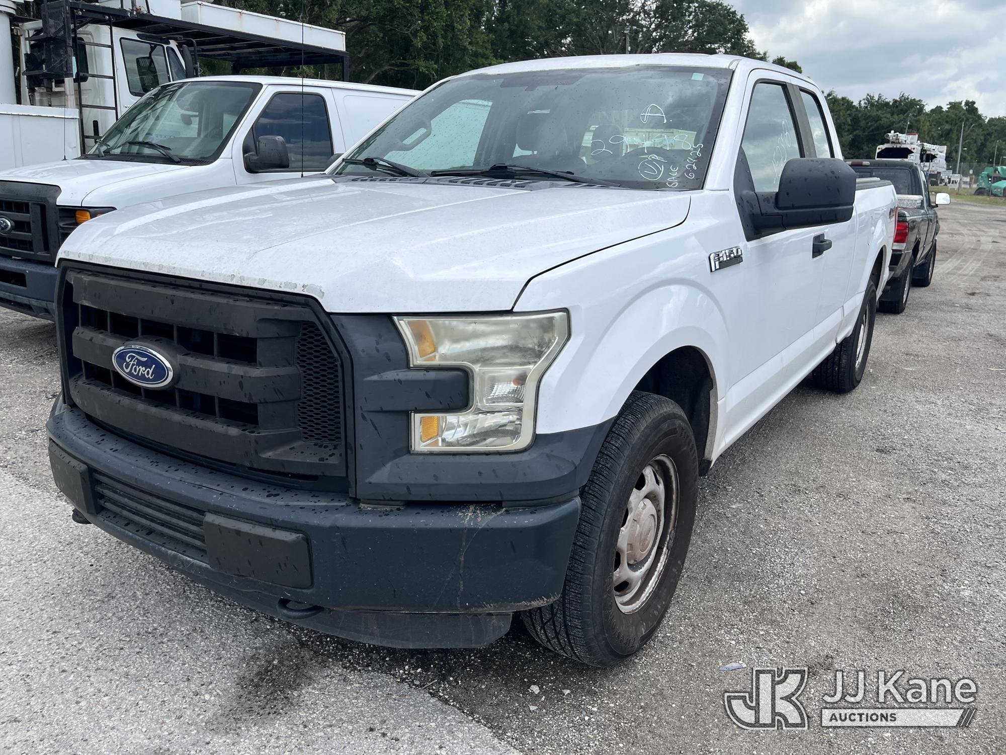 2015 Ford F150 4×4 Extended-Cab Pickup Truck (1523781) – JJ Kane Auctions