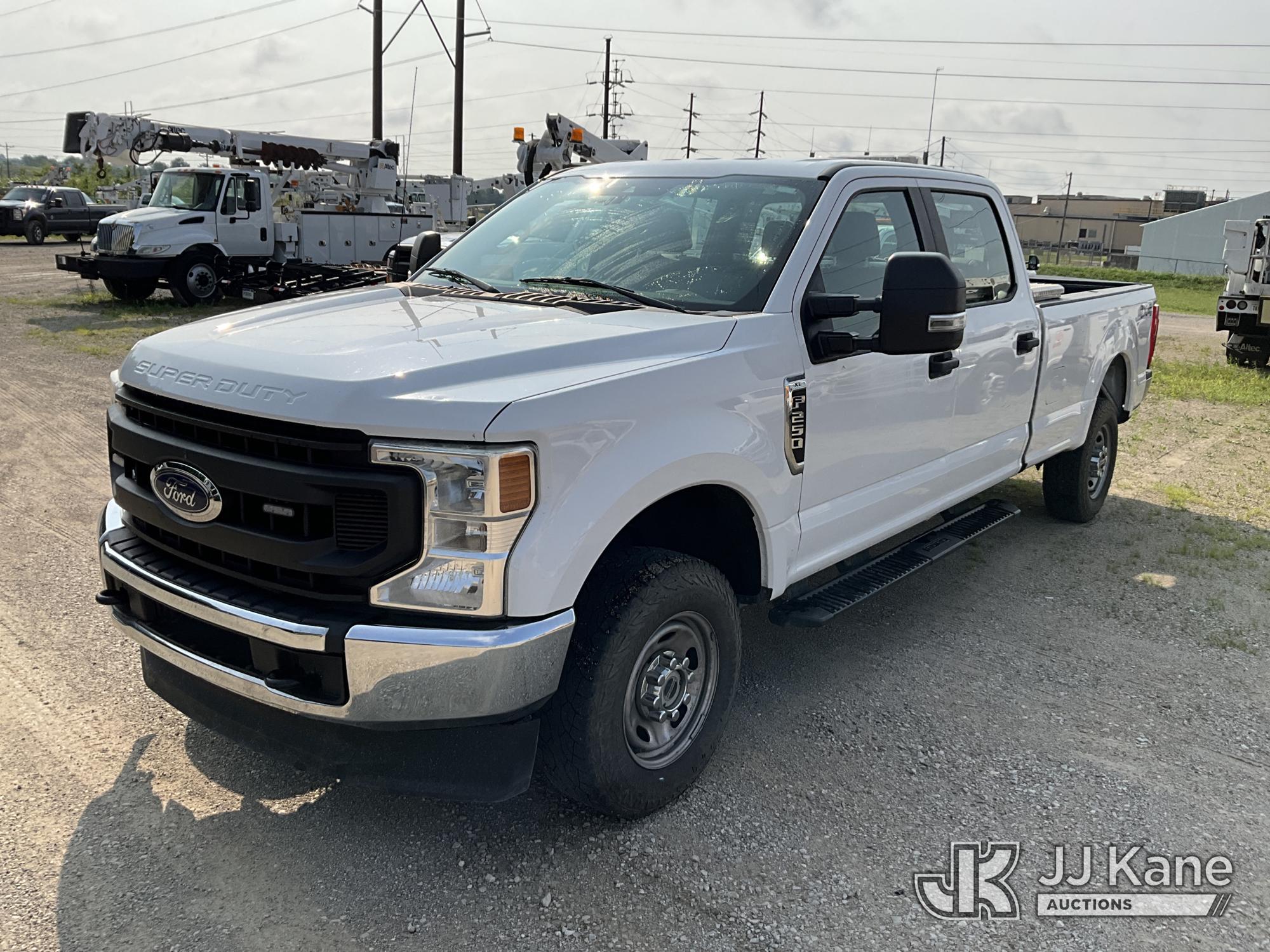 2020 Ford F250 4×4 Crew-Cab Pickup Truck (1524404) – JJ Kane Auctions