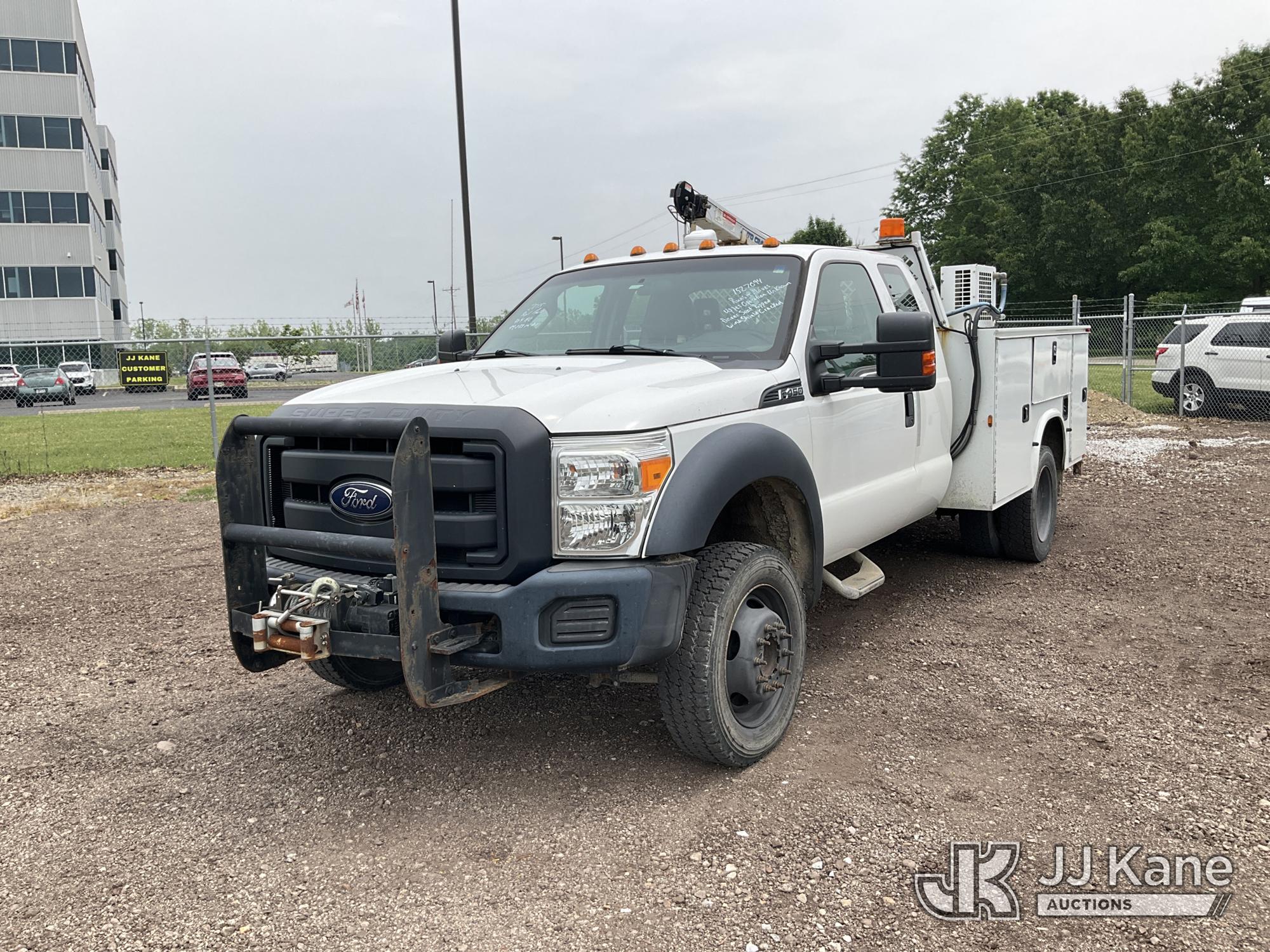 2015 Ford F450 4X4 Service Truck (1527094) – JJ Kane Auctions