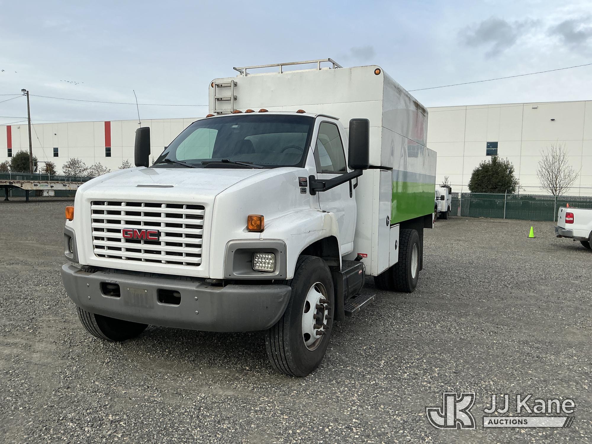 2008 GMC C7500 Chipper Dump Truck (1527745) – JJ Kane Auctions