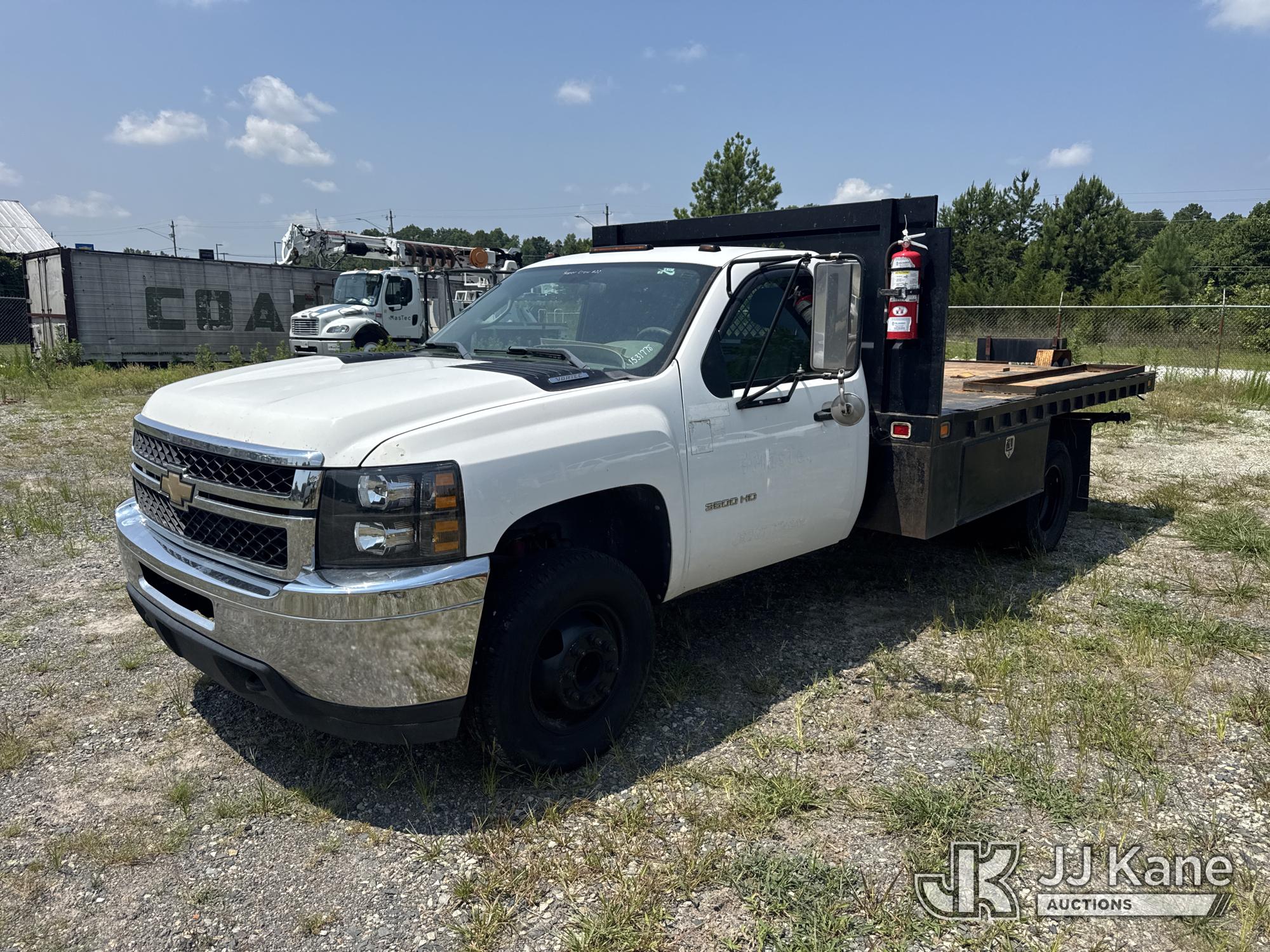 2011 Chevrolet Silverado 3500HD Flatbed Truck (1531778) – JJ Kane Auctions