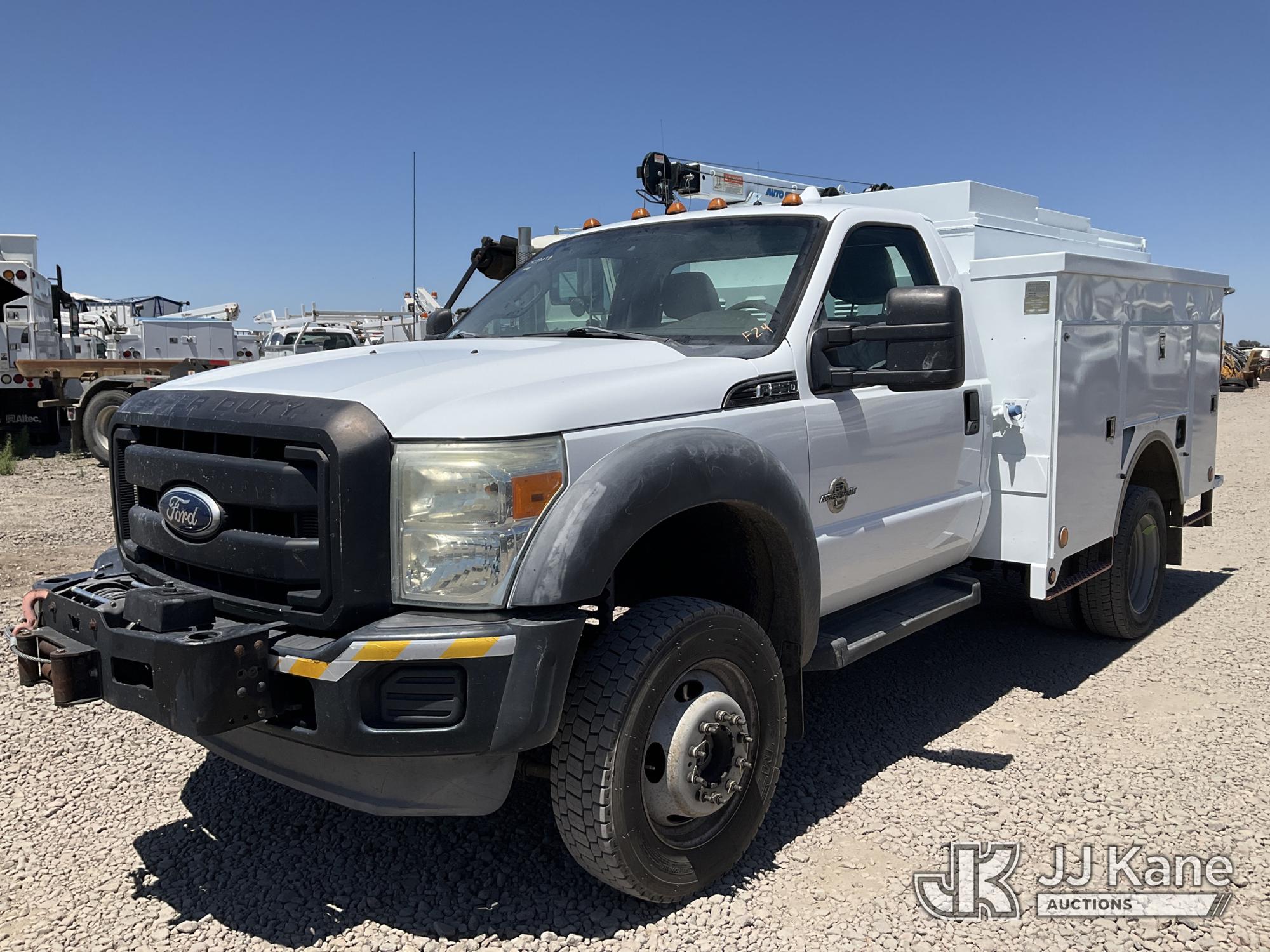 2011 Ford F-550 4×4 Mechanics Service Truck (1533059) – JJ Kane Auctions