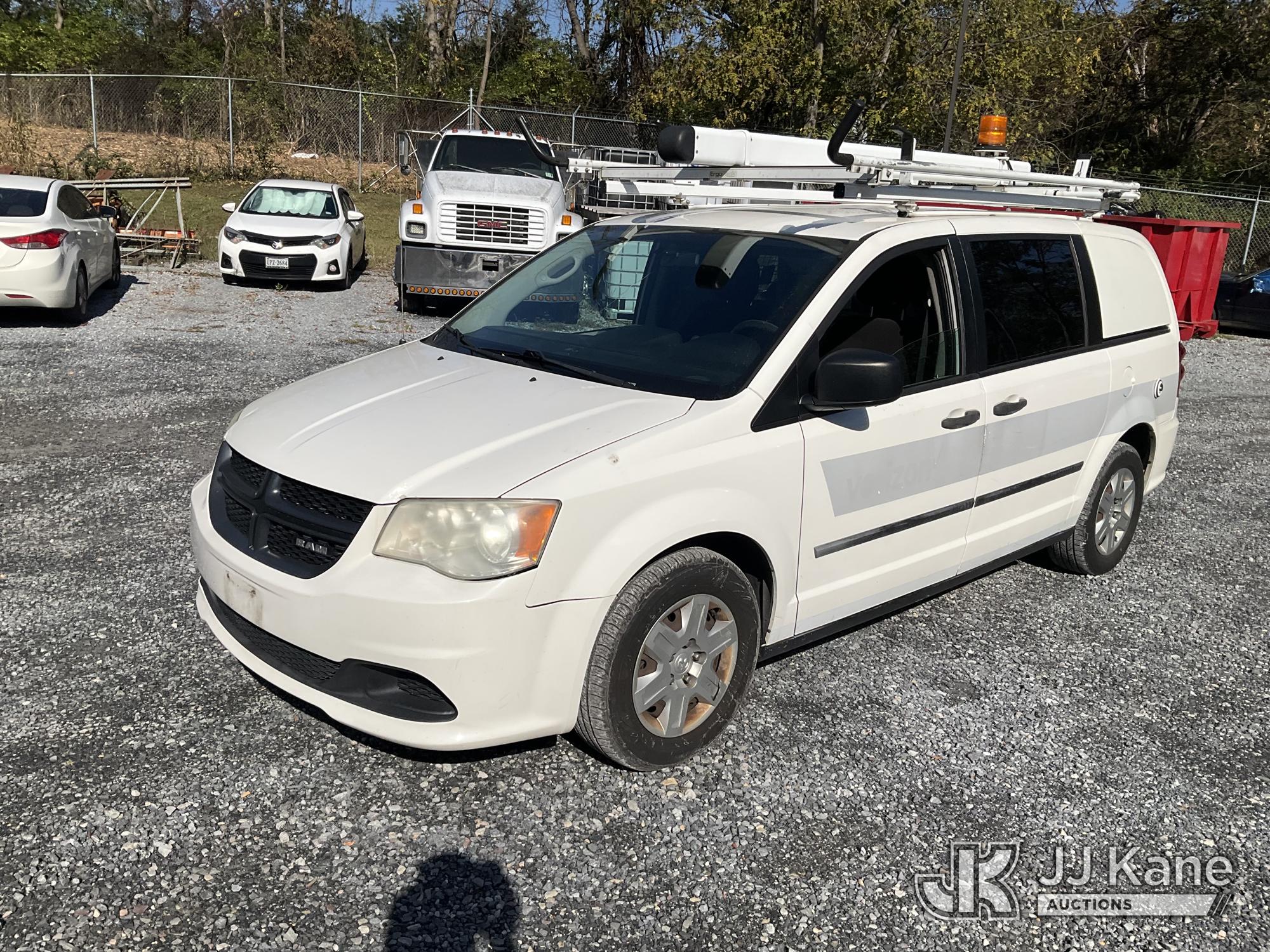 2013 Ram C/V Cargo Van (1555337) – JJ Kane Auctions