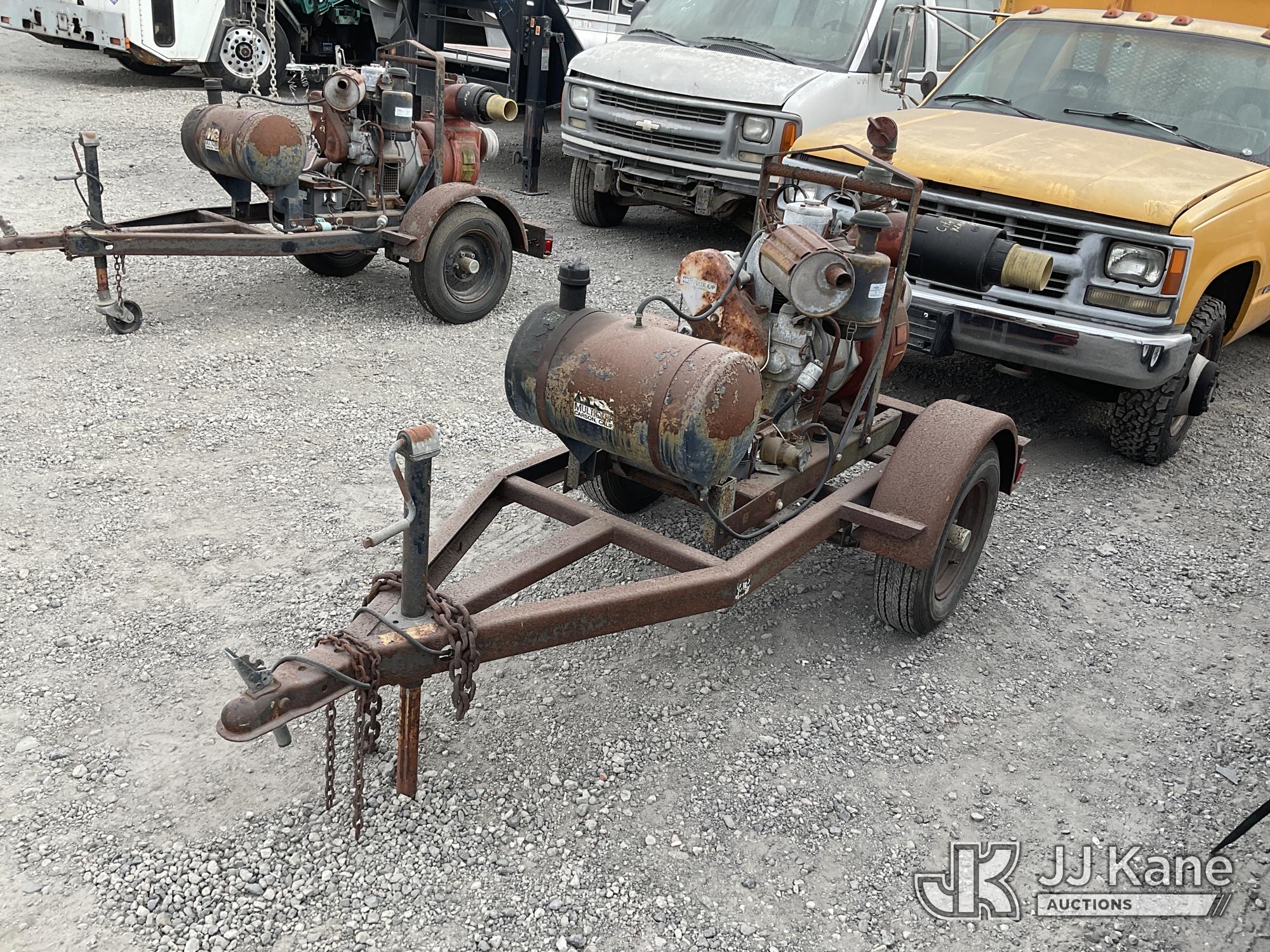 2000 Multiquip MQ601d Pump Trailer (1560782) – JJ Kane Auctions